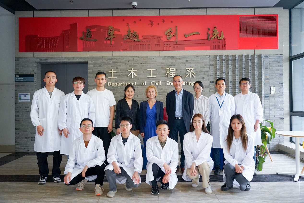 法国国立路桥大学副校长Marie- Christine Bert 女士一行访问上海大学-上海大学