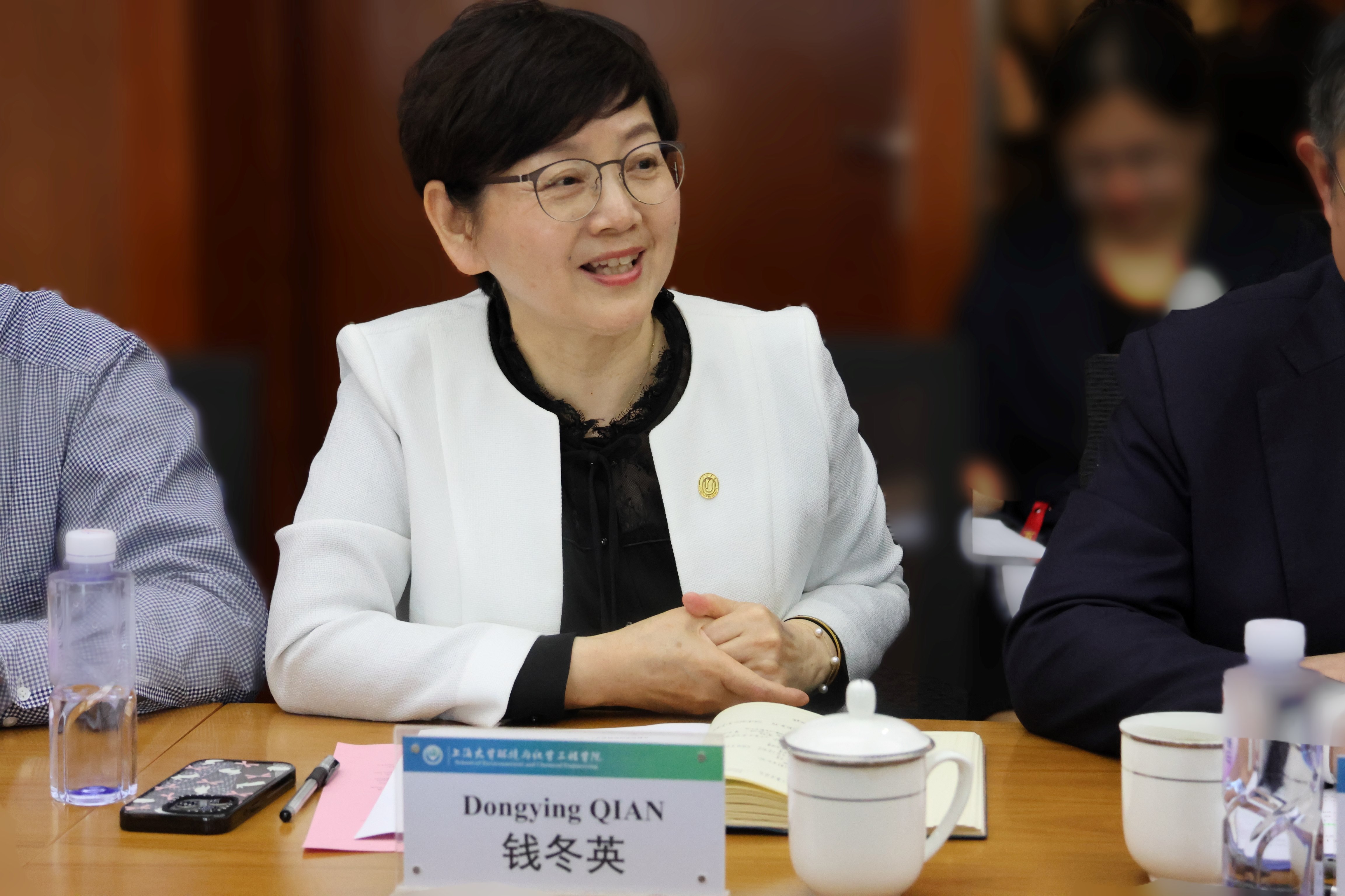 校党委书记成旦红会见新南威尔士大学（UNSW）Rose Amal院士一行-上海大学